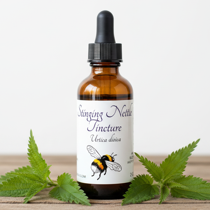 Stinging Nettle Tincture, Organic Urtica Dioica Herbal Extract ...