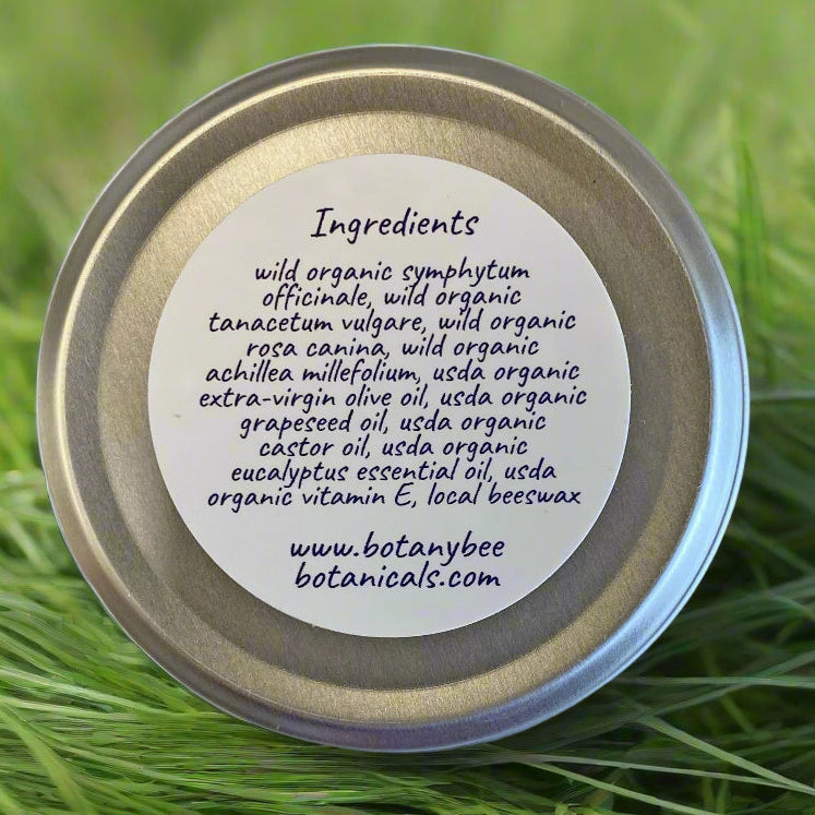 Organic Topical Pain Salve – BotanyBeeBotanicals