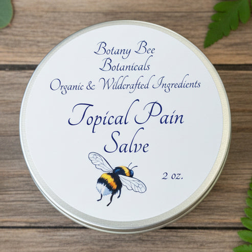 Organic Topical Pain Salve – BotanyBeeBotanicals